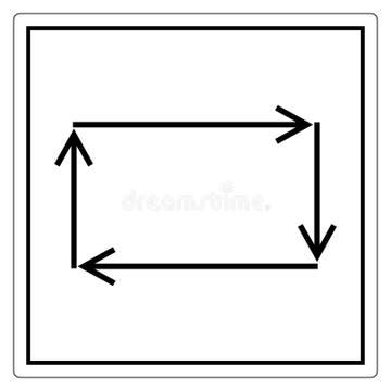 Automatic Cycle Symbol Sign, Vector Illustration, Isolate on White ...