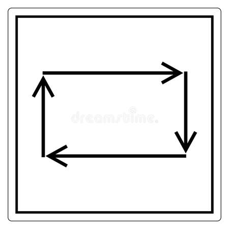 Automatic Cycle Symbol Sign, Vector Illustration, Isolate on White ...