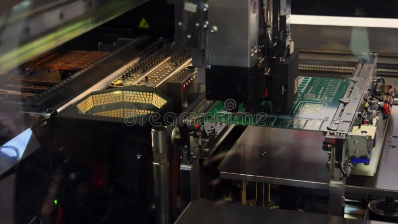 Printed Circuit Board Machine Stock Video - Video of industry, printed ...