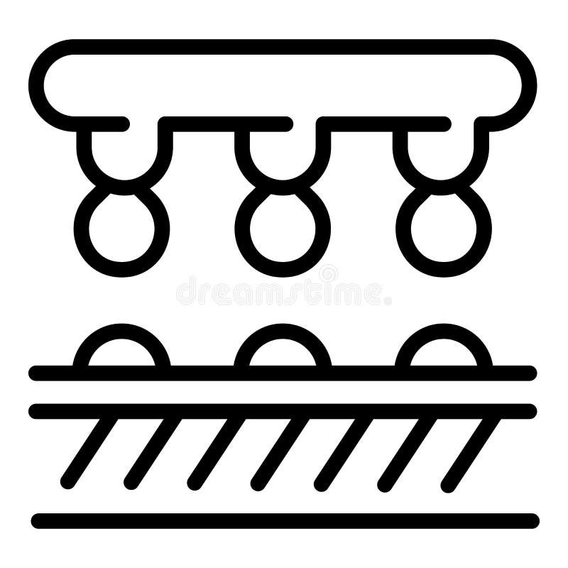 Automatic Farm Icon Outline Vector. Water System Stock Vector ...