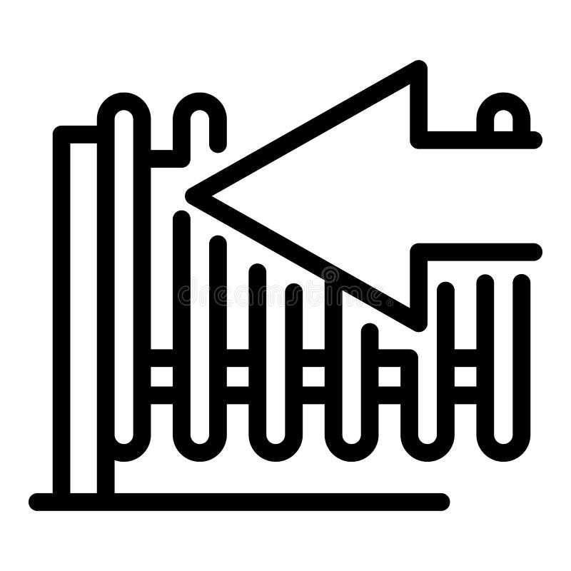 Automatic Fence Gate Stock Illustrations – 336 Automatic Fence Gate ...