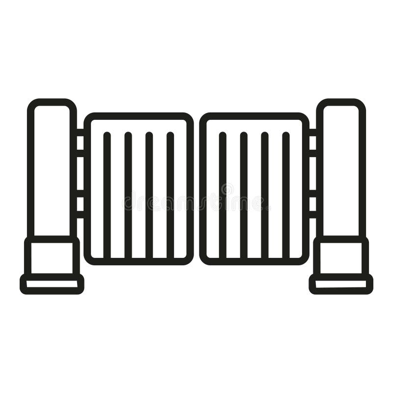 Automated Gate Stock Illustrations – 709 Automated Gate Stock ...