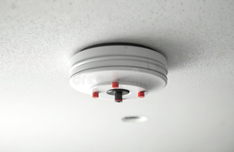Automatic Fire Extinguishing System Installed Ceiling. Sprinkler Head ...