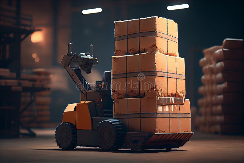 Unloading Pallets Stock Illustrations – 176 Unloading Pallets Stock ...