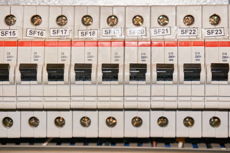 Automatic Fuse Electrical Connector in Power Lines Located Inside of ...