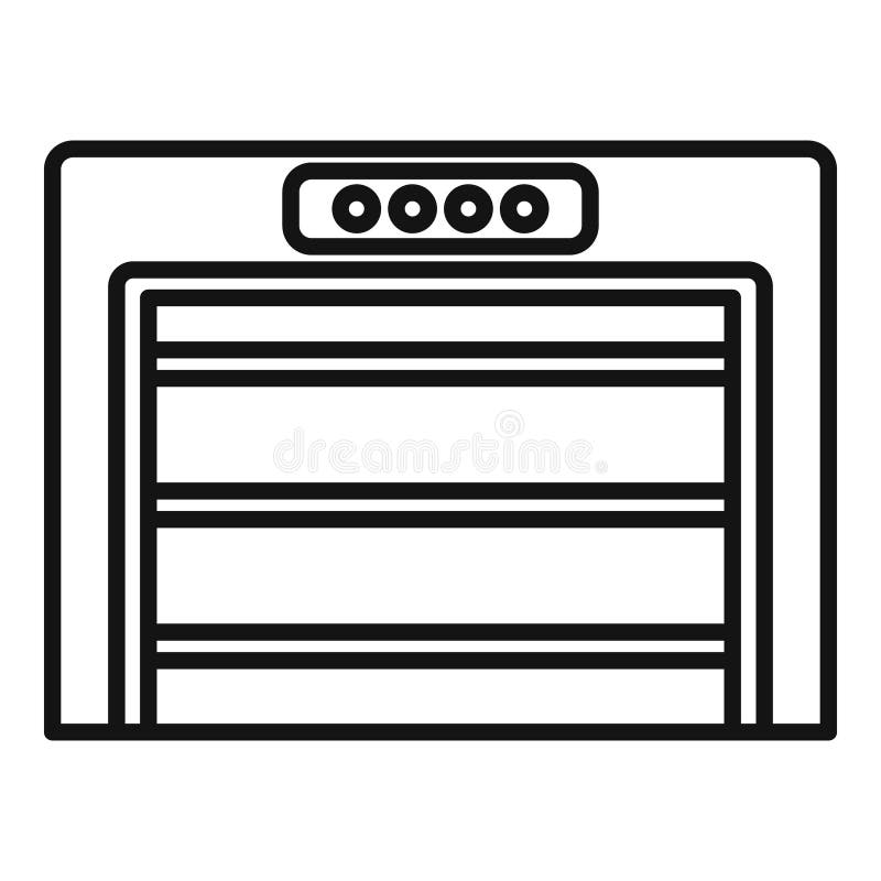 Opening Garage Door Stock Illustrations – 317 Opening Garage Door Stock ...