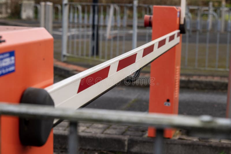 Automatic gate stock photo. Image of access, protect - 240049100