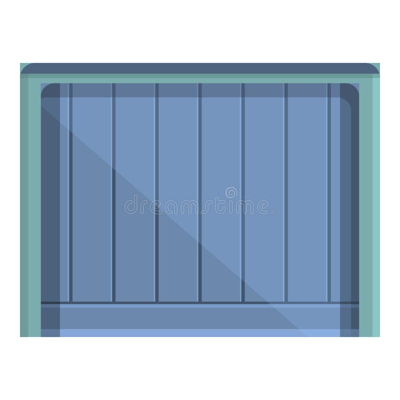 Automatic Gate System Icon, Cartoon and Flat Style Stock Vector ...