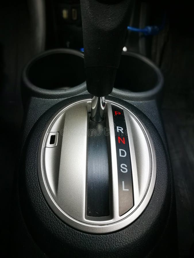 Automatic Gear Box and Gear Stick Stock Photo - Image of stick ...