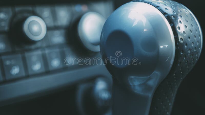 Automatic Gear Change in the Car Stock Photo - Image of gearbox, engine ...
