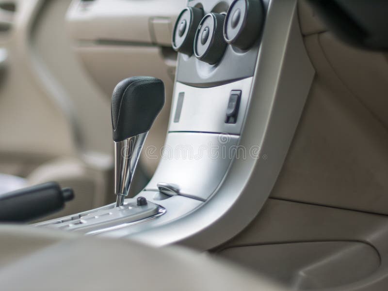 Automatic Gear Inside the Car Stock Photo - Image of drive, gear: 168553146