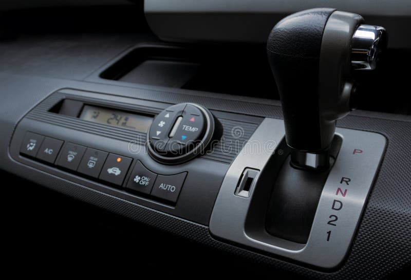 Automatic Gear Shift of a Car Stock Photo - Image of automobile ...