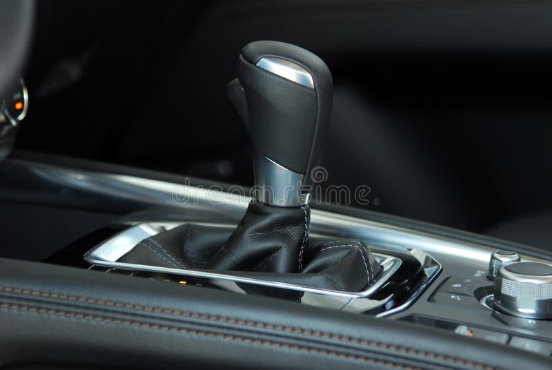 Automatic gear shift stock image. Image of drive, emergency - 112351531