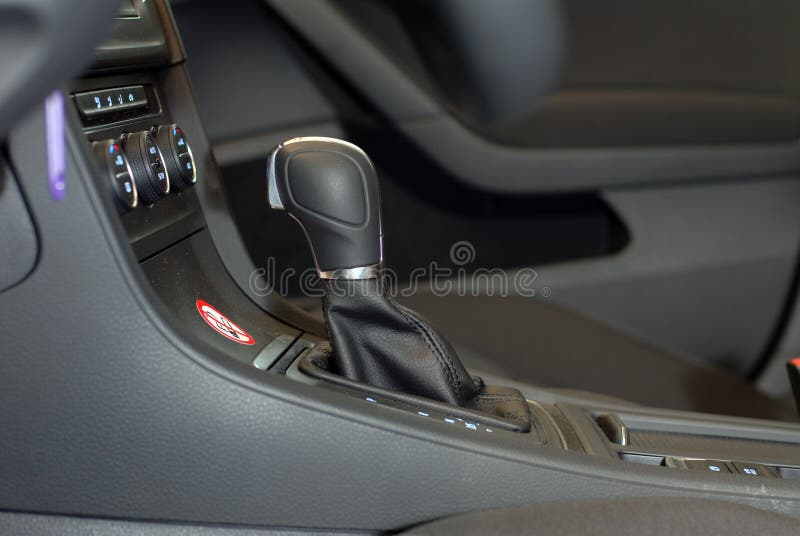 Automatic Gear Shift Handle Stock Photo - Image of power, circle: 31417880
