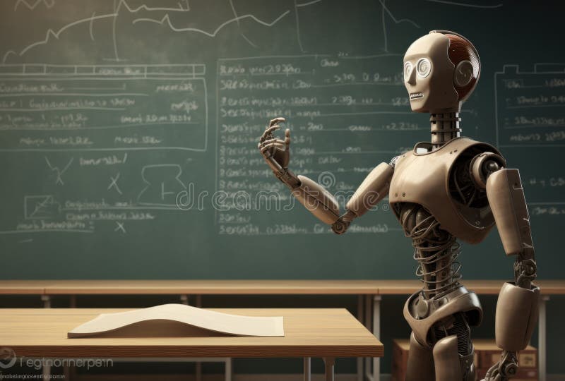 Automatic Human-like Robot Standing in Front of Class with Pupils and ...
