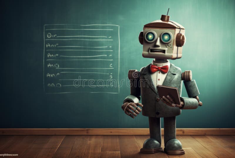 Automatic Human-like Robot Standing in Front of Class with Pupils and ...
