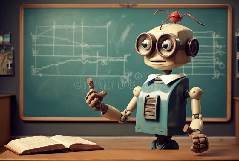 Automatic Human-like Robot Standing in Front of Class with Pupils and ...