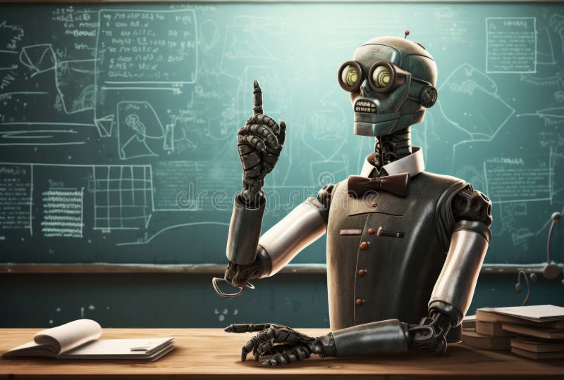 Automatic Human-like Robot Standing in Front of Class with Pupils and ...