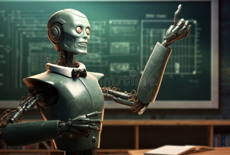 Automatic Human-like Robot Standing in Front of Class with Pupils and ...