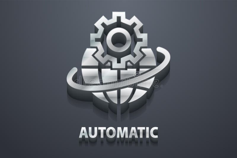 Automatic Icon. 3d Vector Illustration Stock Vector - Illustration of ...