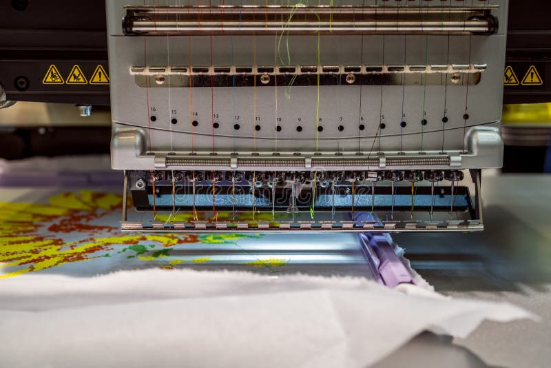 Automatic Industrial Sewing Machine for Stitch by Digital Pattern ...