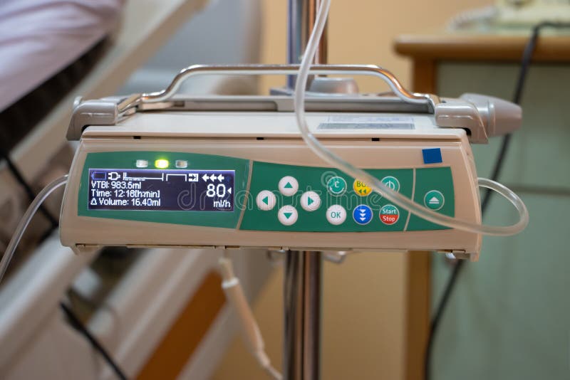 The Automatic Infusion Device Stock Image - Image of healthcare ...