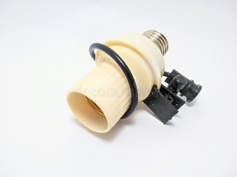 Automatic Light Sensor Light Fittings Stock Photo - Image of signal ...