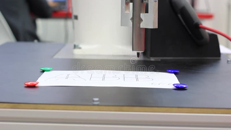 Automatic Line Drawing with a Special Machine with a Metal Tip and a ...