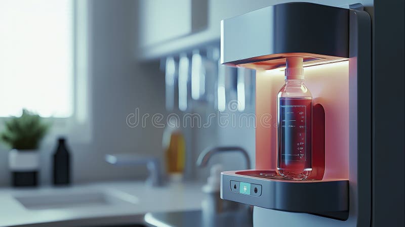 Automatic Liquid Medicine Dispenser Home Kitchen Technology Device ...