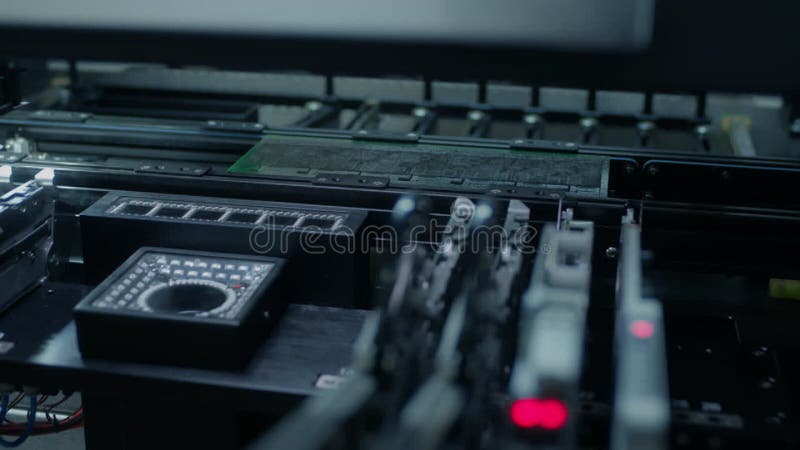 Automatic Machine for Assembling and Installing SMD Components Stock ...