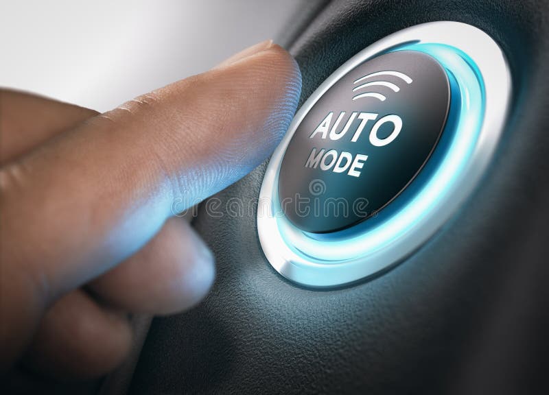 Automatic Mode Engaged stock illustration. Illustration of mode - 94521787
