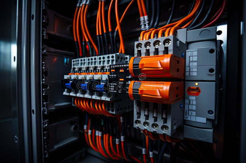 Automatic New Fuse Electrical Connector in Power Lines Located Inside ...