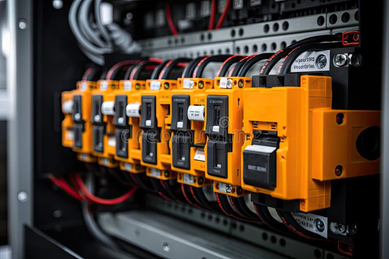 Automatic New Fuse Electrical Connector in Power Lines Located Inside ...