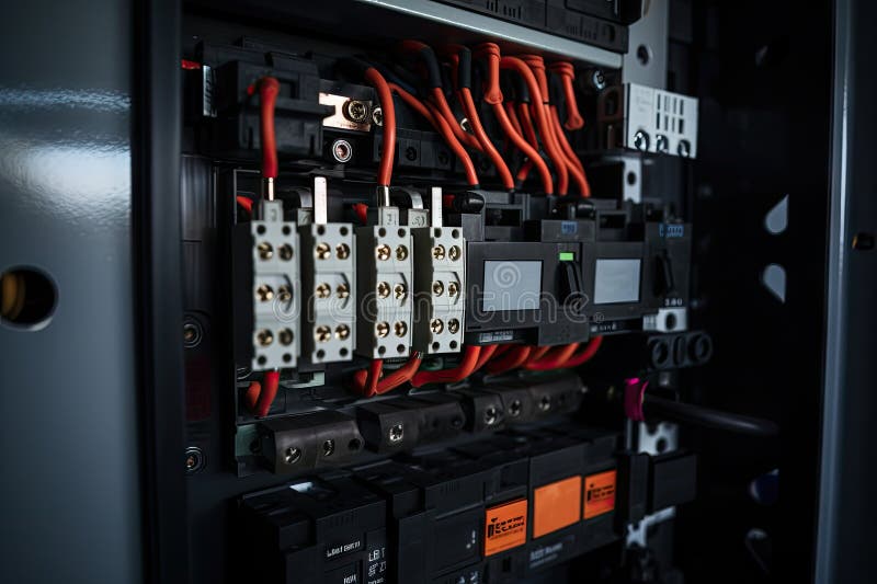 Automatic New Fuse Electrical Connector in Power Lines Located Inside ...