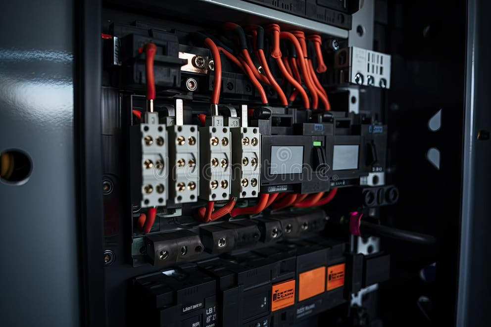 Automatic New Fuse Electrical Connector in Power Lines Located Inside ...