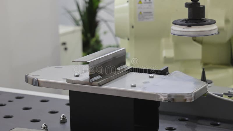 Robotic Arm Polisher stock footage. Video of turning - 363265576