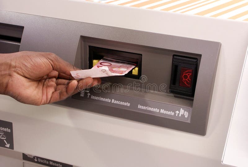 Automatic payment stock photo. Image of euro, grab, balance - 23360420