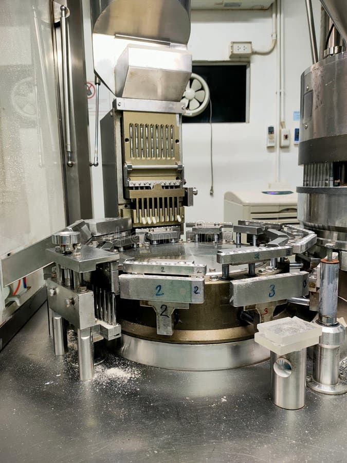 Automatic Pharmaceutical Capsule Filling Machine Editorial Stock Photo ...