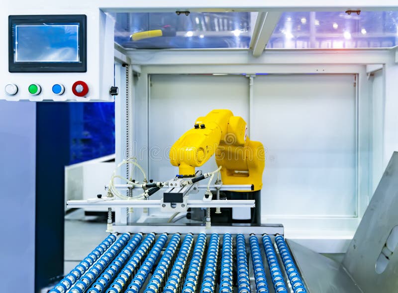 Automatic Pneumatic Piston Sucker Unit on Industrial Machine,automation ...