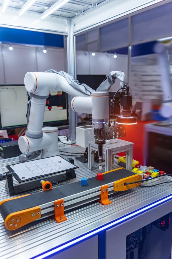 Automatic Pneumatic Piston Sucker Unit on Industrial Machine,automation ...