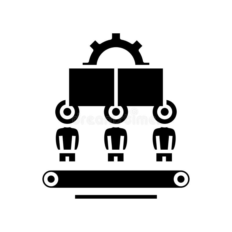 Automatic process icon stock vector. Illustration of information - 86242705