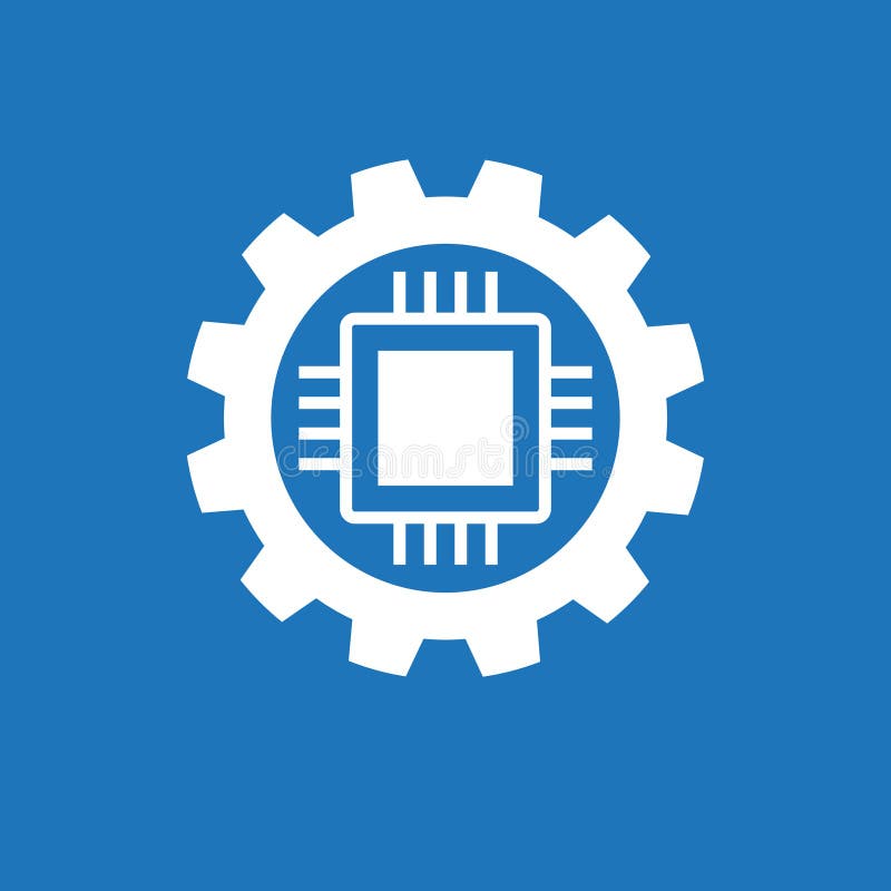 Automatic process icon stock illustration. Illustration of ai10 - 86030754