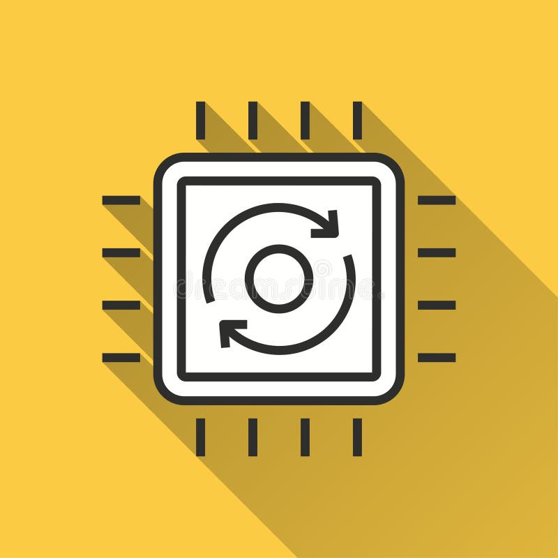 Automatic process icon stock vector. Illustration of information - 86242705