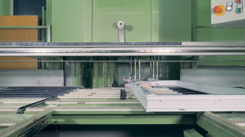 Automatic Production Line Processing PVC Plastic Windows and Doors ...