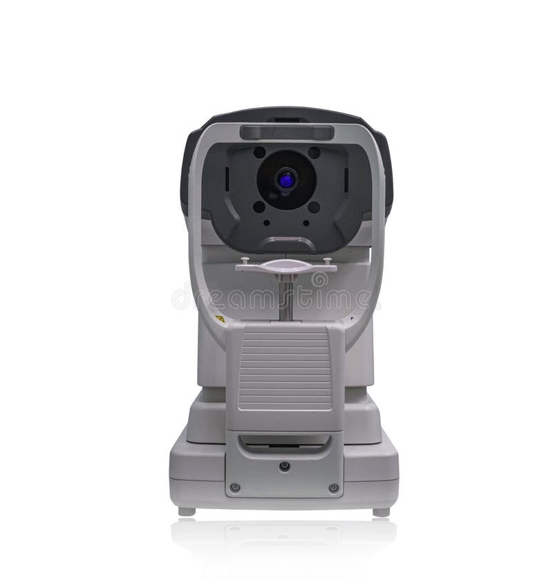Automatic Refractometer,Closeup of Modern Auto Refractometer in Optical ...