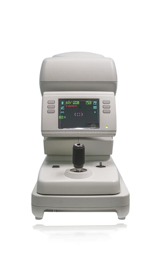 Automatic Refractometer,Closeup of Modern Auto Refractometer in Optical ...