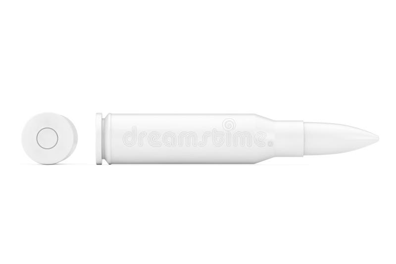 7.62mm bullet stock illustration. Illustration of ammo - 11569711