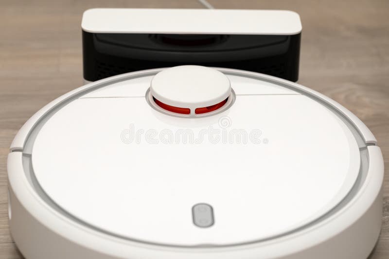 Automatic robot hoover stock photo. Image of cleanup - 168867800