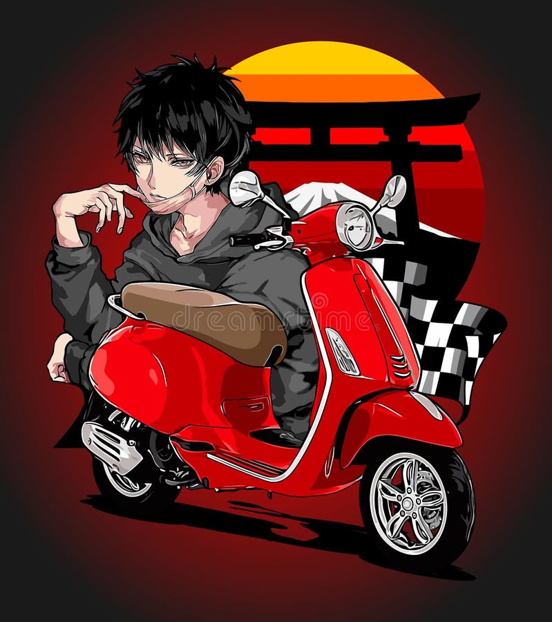 Anime Japanese Car Stock Illustrations – 240 Anime Japanese Car Stock ...