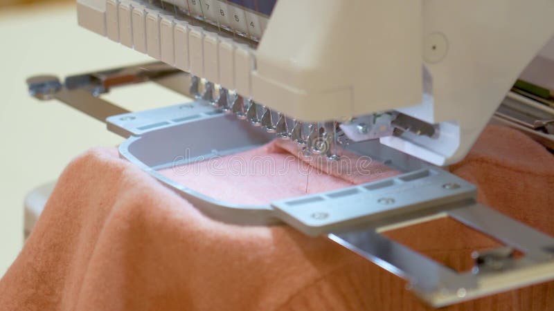 Automatic Sewing Machine for Embroidering Patterns and Designs on ...
